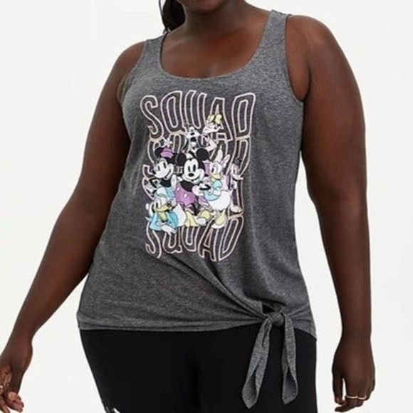 torrid | Tops | Torrid Disneymickey Friends Squad Side Tie Tank | Poshmark